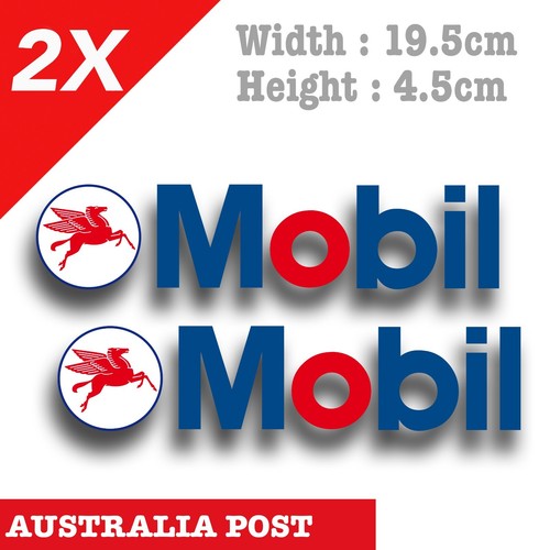 Mobil 1 Motor Oil Logo Laptop , Car Vinyl Stickers | eBay Australia