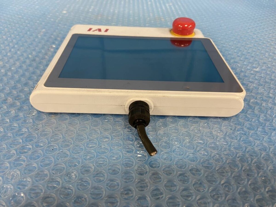 IAI TB-02-C-SWR Full Color Touch Panel Teaching Pendant Tested Used ...