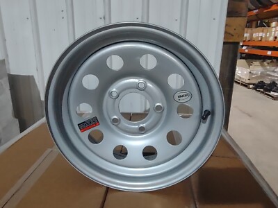 Trailer Steel Silver Mod 15" x 5 Wheel 5 LUG Rim 5 on 5 Wheel PJ Big ...