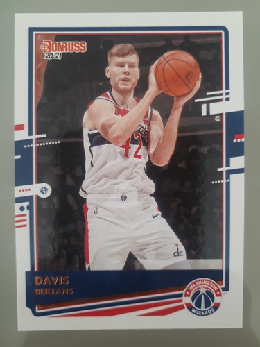 2020-21 Panini Donruss Davis Bertans #65 Washington Wizards NBA ...
