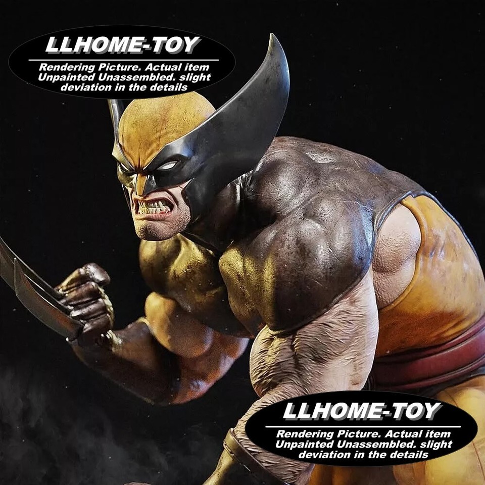 Classic Wolverine Resin 1:4 Scale Model Kit Unpainted 3d Print GK ...