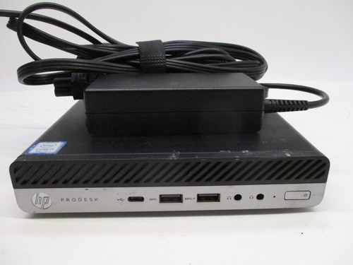 HP PRODESK 600 G5 DESKTOP MINI INTEL CORE I5-9500T 120GB 12GB RAM WIN ...