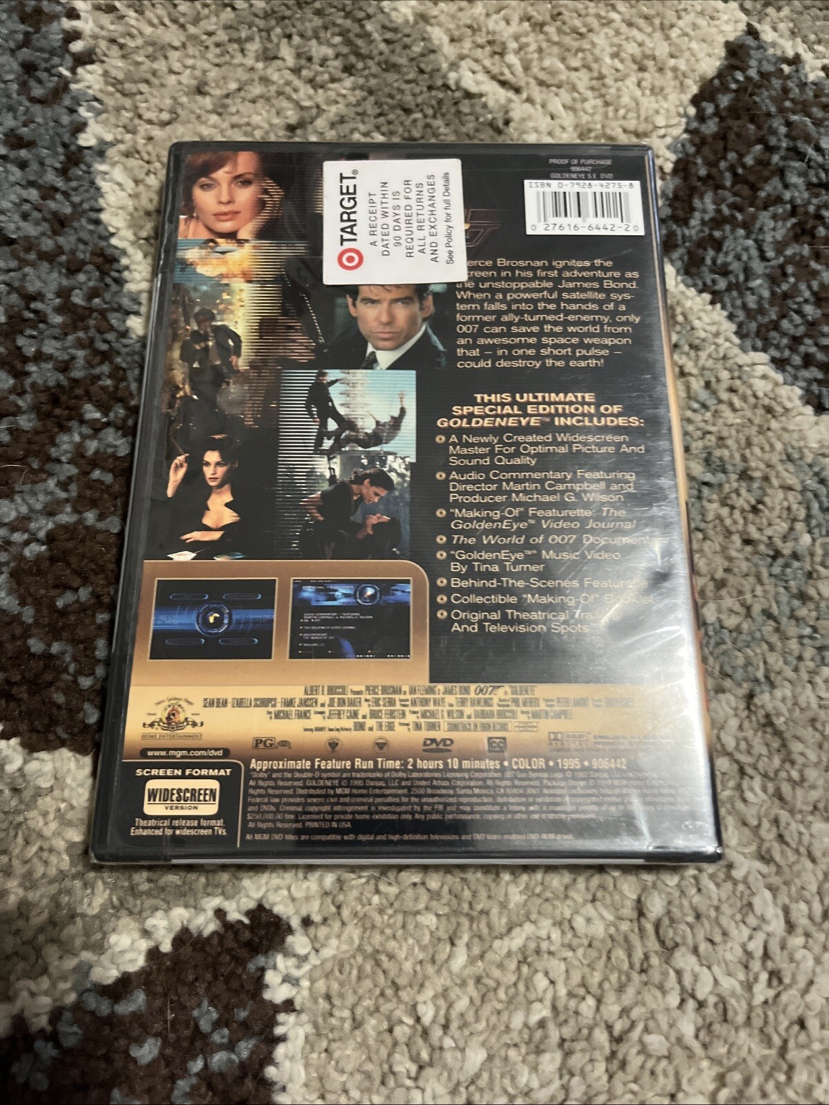 Goldeneye (DVD, 1999, Special Edition) New Sealed Pierce Brosnan James ...