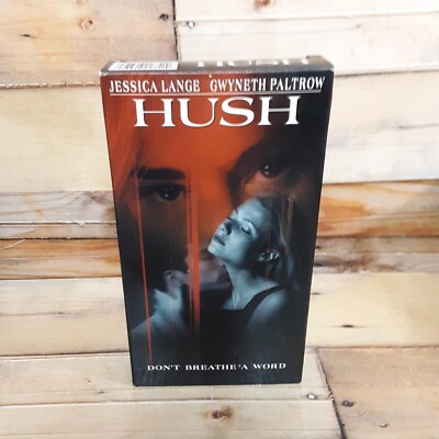Hush VHS VCR Tape Used Jessica Lange Gwyneth Paltrow | eBay