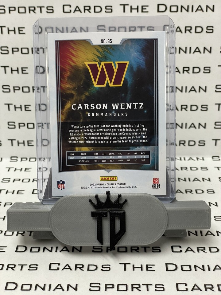 2022 Panini Origins #95 Carson Wentz /299 | eBay
