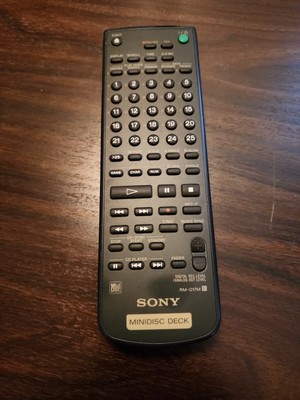 GENUINE ORIGINAL SONY RM-D17M MINIDISC DECK GENUINE REMOTE (MDS-JB920 ...