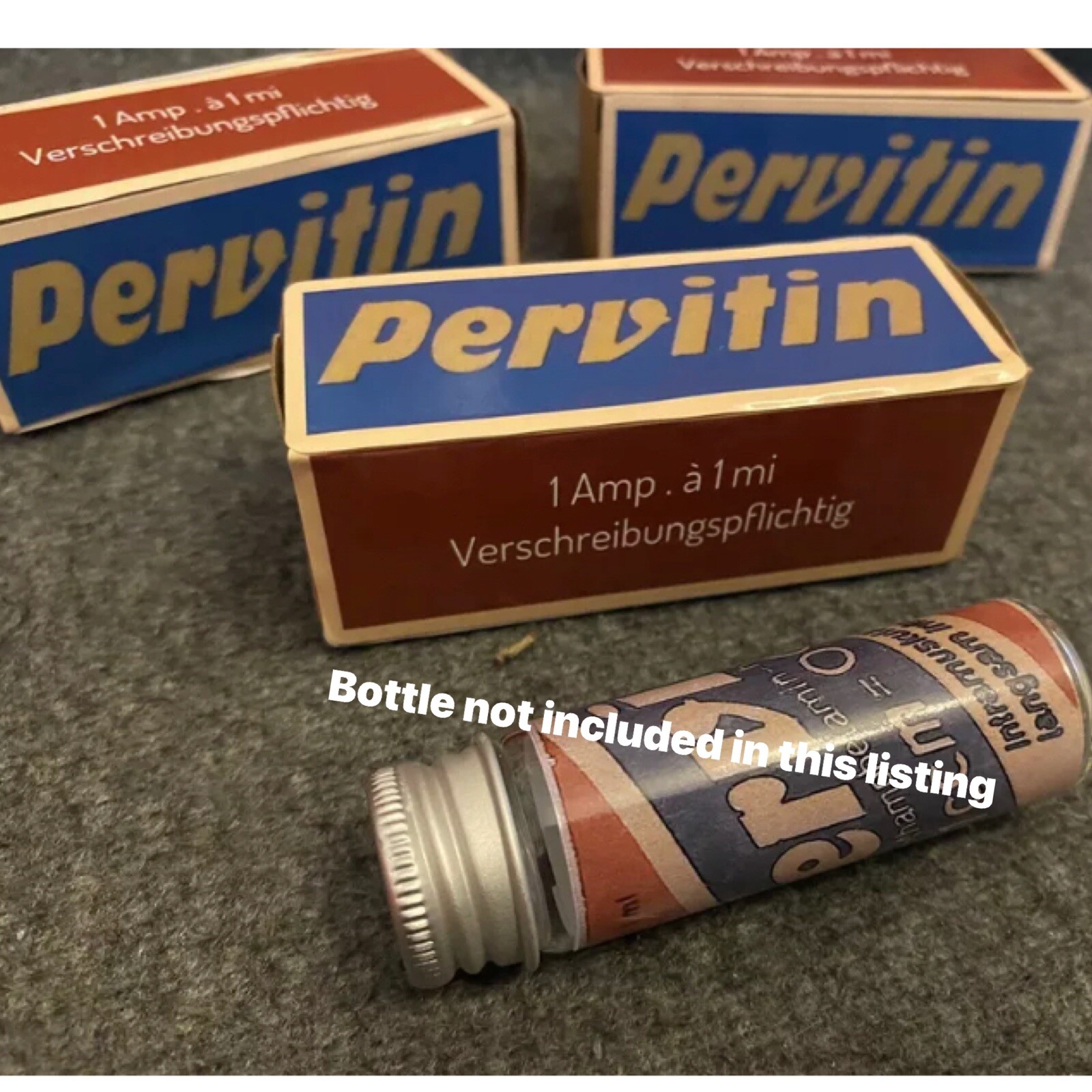 Empty Reproduction Pervitin Panzer Chocolate Box German Wehrmacht Ww2 ...