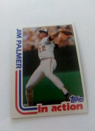 1982 Topps Baseball Jim Palmer In Action #81 HOF Set Break NM-MT | eBay