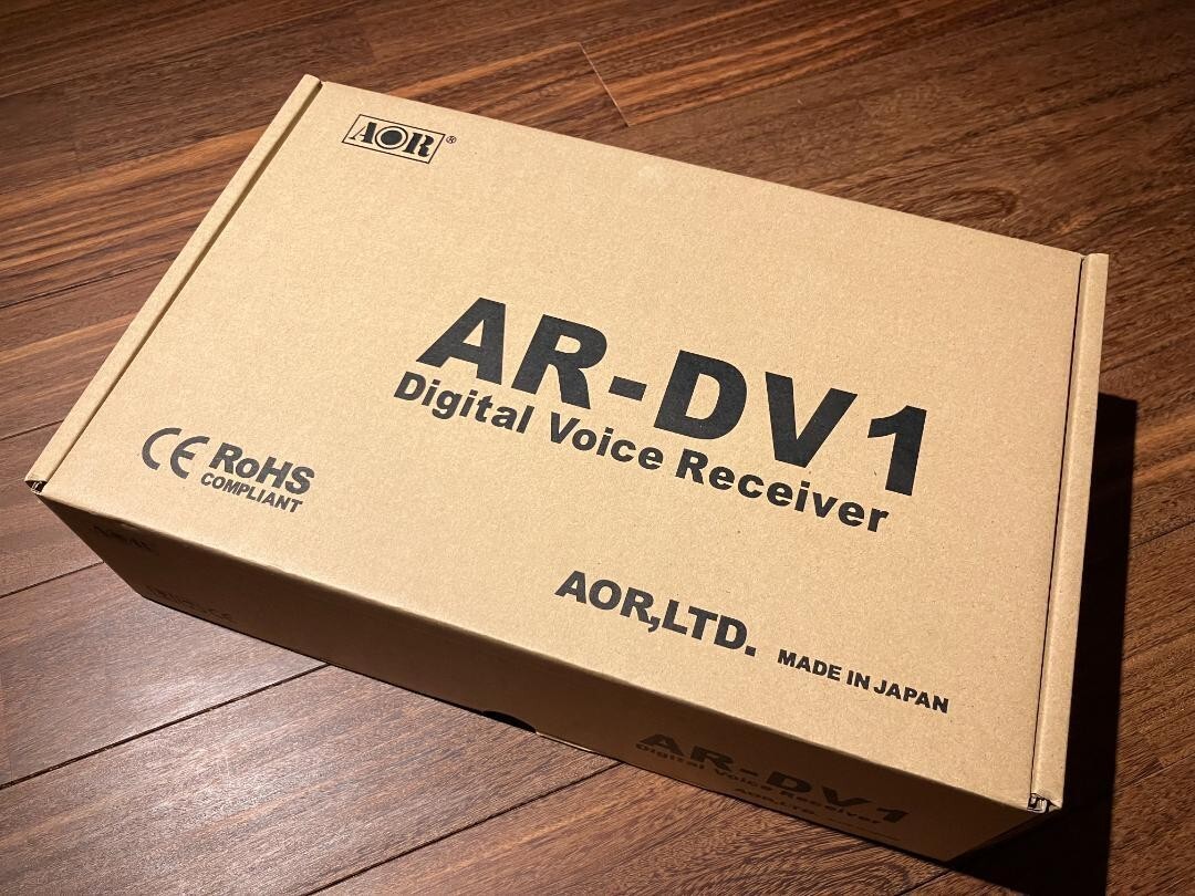 AOR SDR Digital Voice Receiver AR-DV1 Wideband Frequencies 100kHz ...