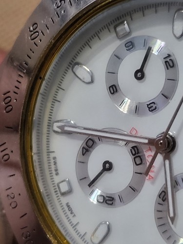 Rolex 40mm Daytona Box Card Tag Cosmograph White Dial Steel 2008 Watch ...