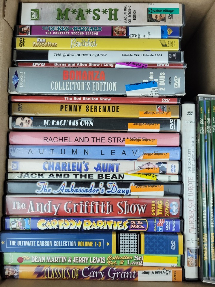 Lot Of 20 Old School Classic Movies DVD Vintage '40s '50s '60s Hepburn ...