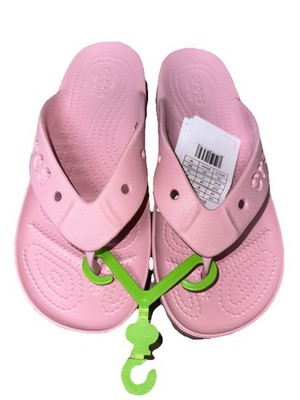 Crocs Women's Size 9 US Pink Flip Flops Baya Platform Pink Sandals ...