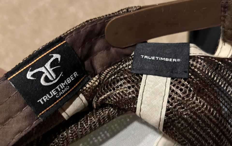 TrueTimber Camo Strata SnapBack Mesh Hat Cap Sitka EXCELLENT CONDITION ...