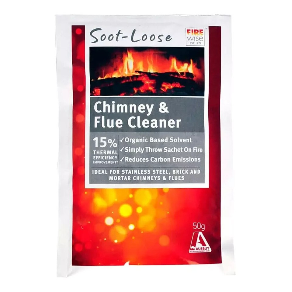 Soot Loose Chimney & Flue Cleaner Fire Wise, 3 x 50g Sachet | eBay