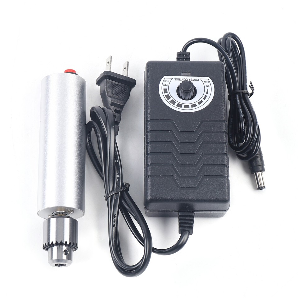 Micro Small Electric Handheld Drill Chuck Mini Drilling Polishing Hand ...