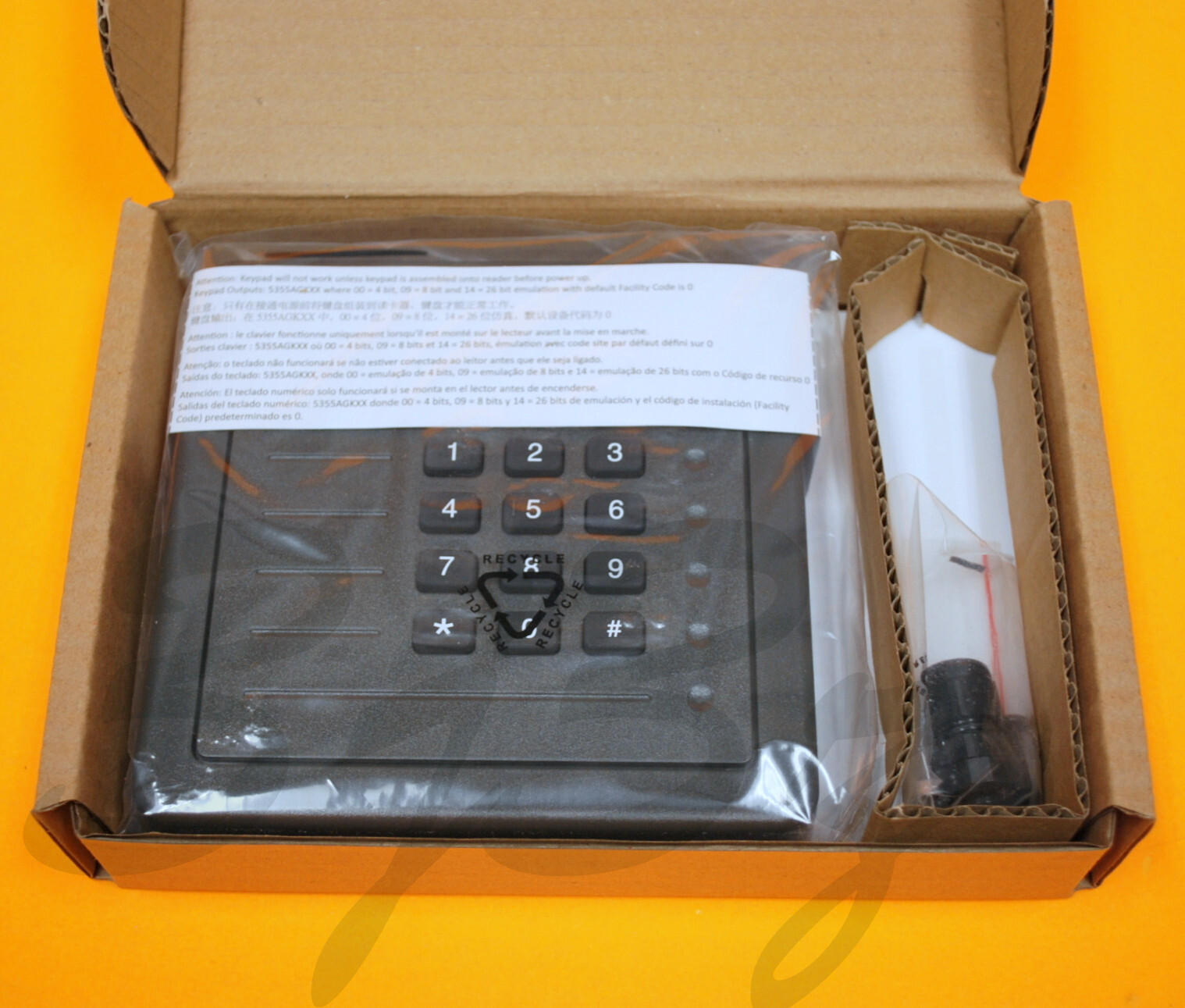 HID Proximity ProxPro 5355 125kHz Wall Switch Card Reader for sale ...