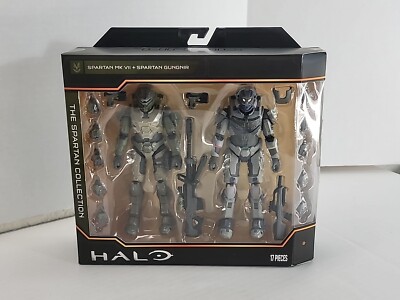 Halo Spartan Collection Spartan MK VII & Spartan Gungnir 2 pack Factory ...