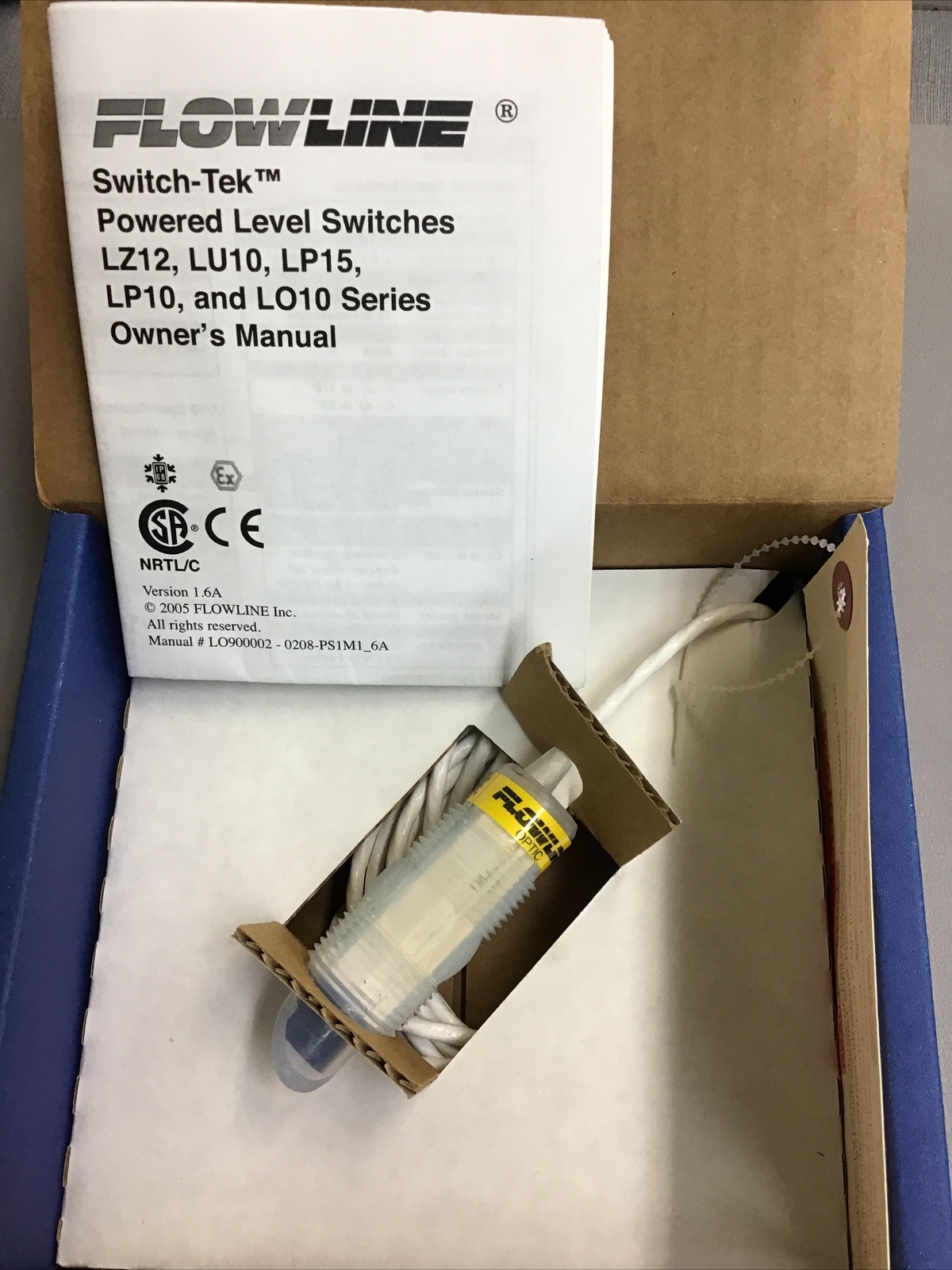 Flowline Switch-Tek LO10-2305 Optic Leak Switch (B339) | eBay