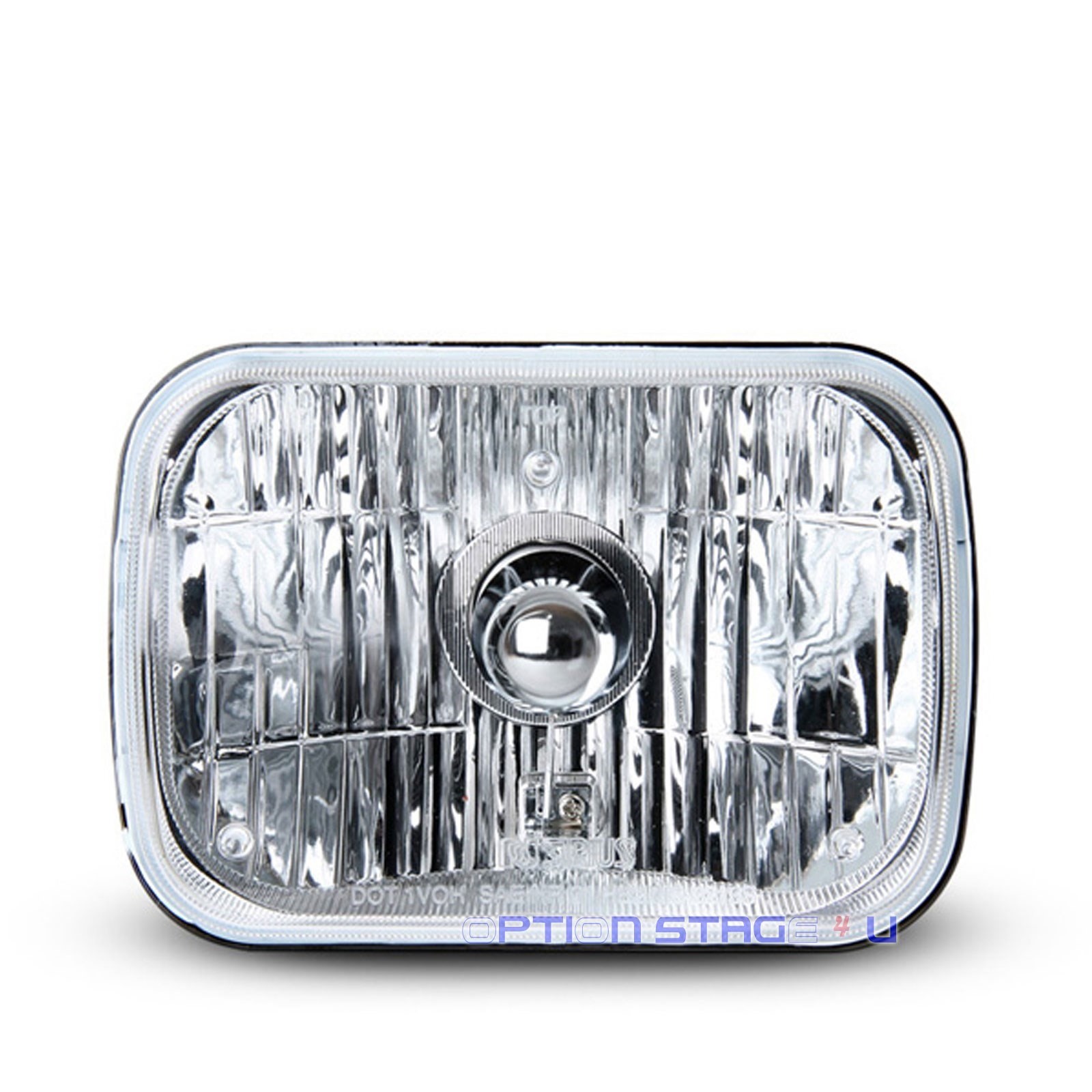 Nokya H4656 Sealed Beam Headlight Conversion 4x6" (165mm) 1pc SAE / DOT ...