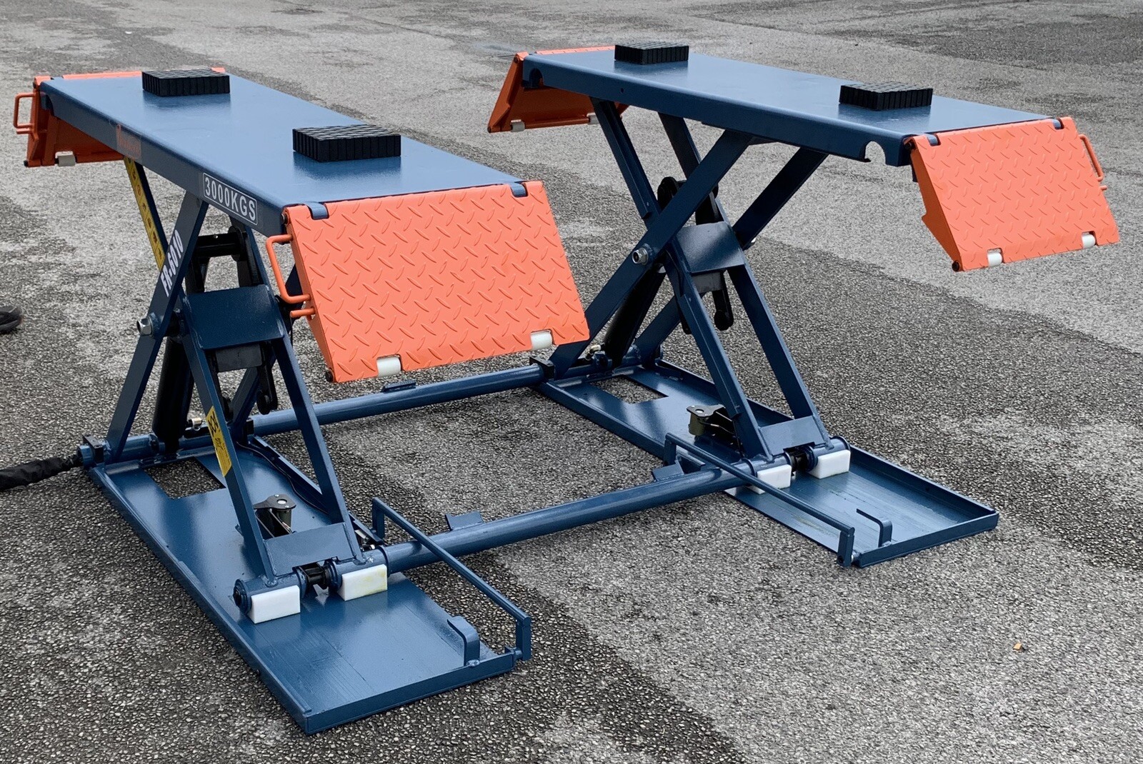 Mid Rise Portable Scissor Lift / Ramp | eBay