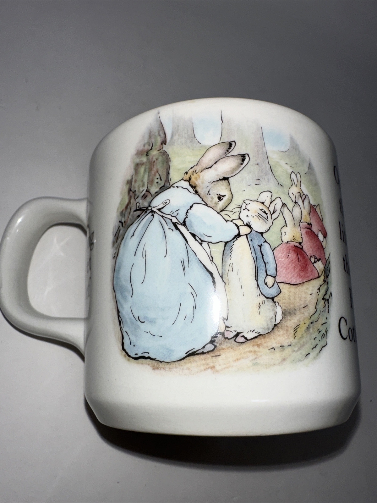 Vintage Wedgwood of Etruria Peter Rabbit Mug England Frederick Warne ...