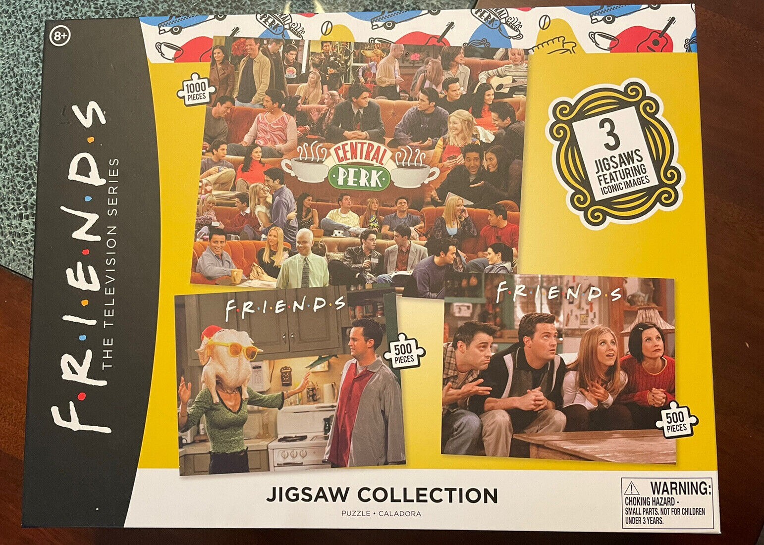 NEW Friends TV Show Jigsaw 3- Puzzle Collection 1000 Piece & 2-500 ...