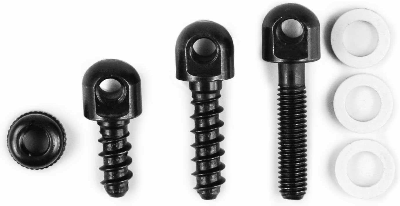 Rifle Sling Mounting Set Quick Detach Swivels Screw Stud Base Kit 【us ...