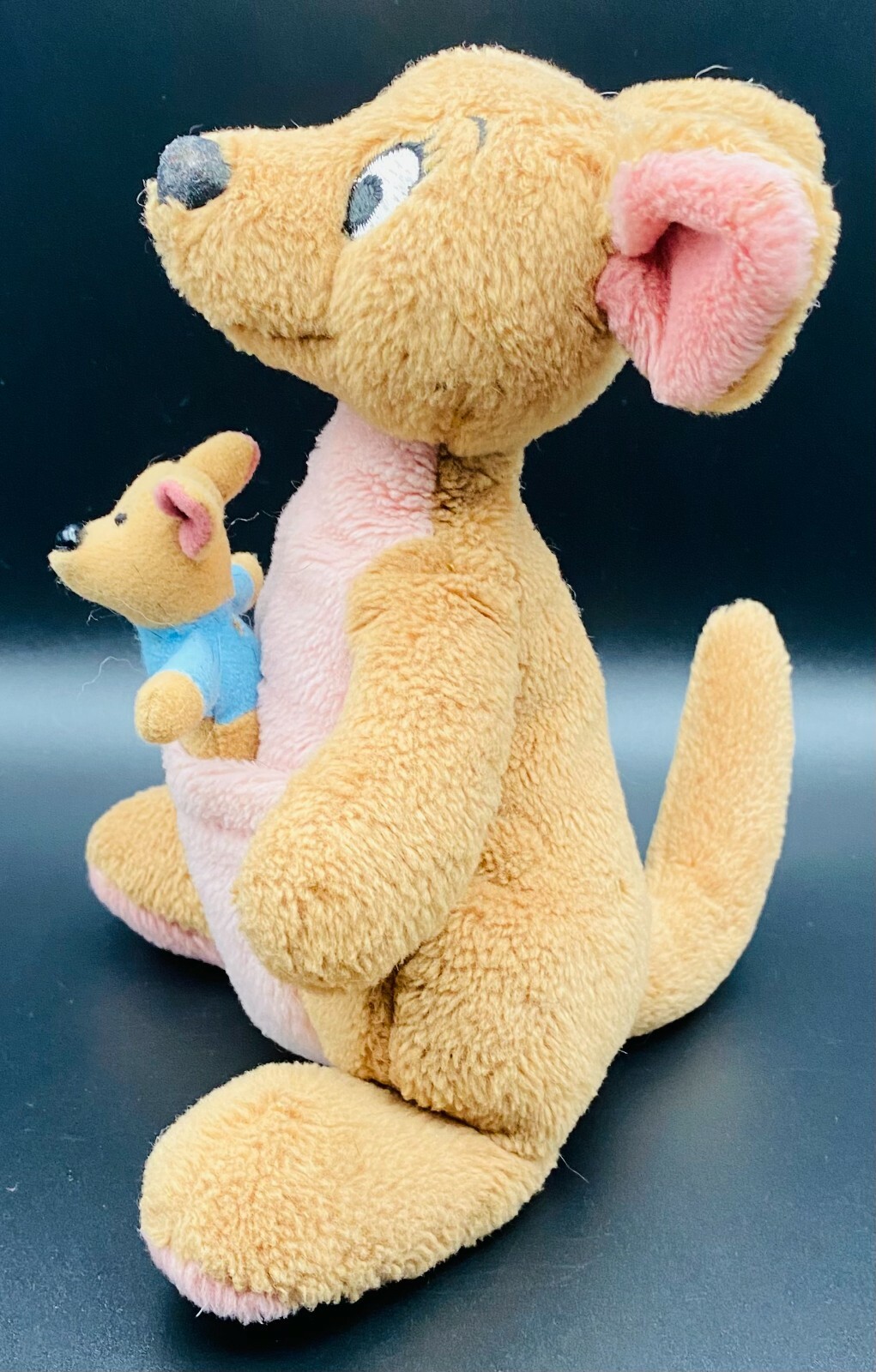 Vintage Walt Disney World Kanga & Roo Bean Bag Plush 9" Stuffed Toy ...