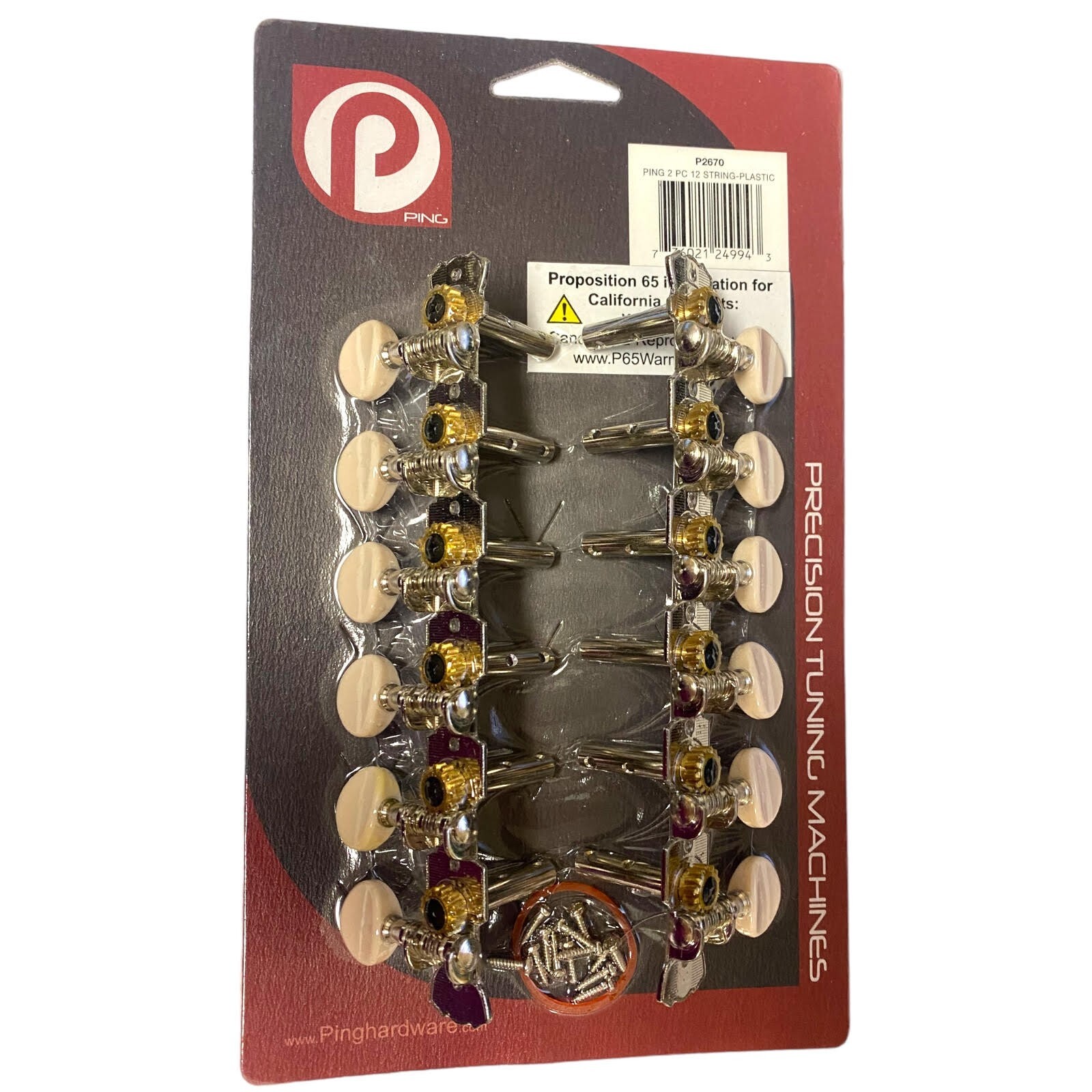 Ping Economy 12-string Plate-mounted Guitar Tuners P2670 for sale ...