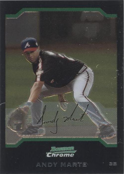 2004 Bowman Draft Picks & Prospects - Chrome Andy Marte #BDP135 for ...