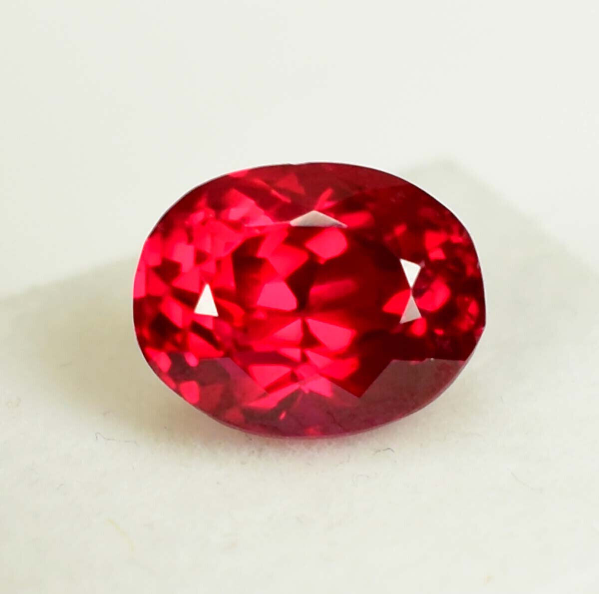 12.10 Ct AAA Grade Natural Burmese Loose Ruby Gemstones Oval Cut GIE ...