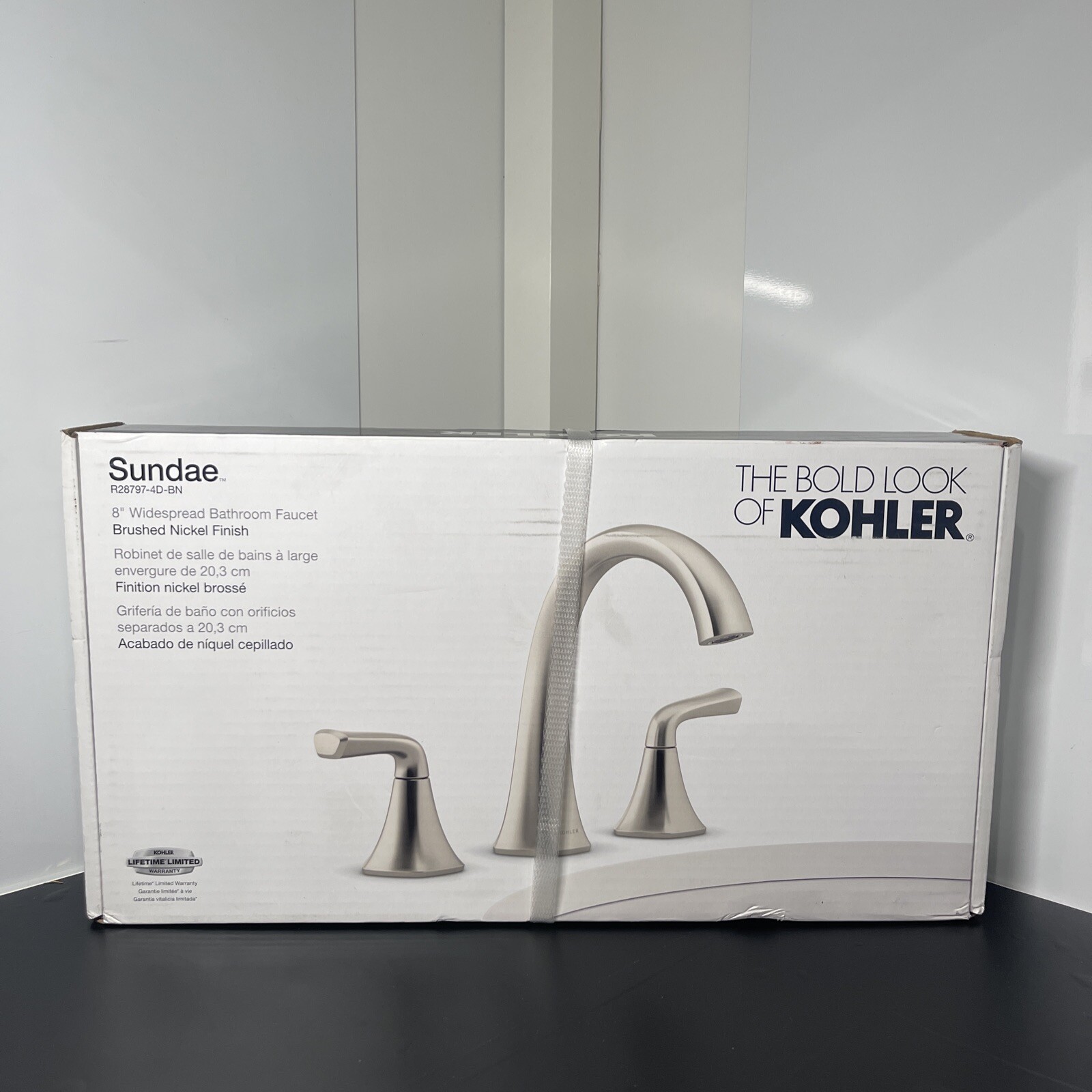 Kohler K-R28797-4D Sundae Widespread 2-Handles Bathroom Faucet ...