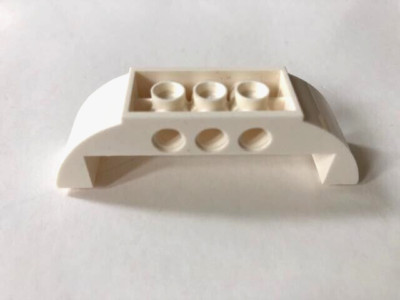 LEGO Parts: Technic, Bow Bottom, Inverted Curve 2x8x2, #28919, White | eBay