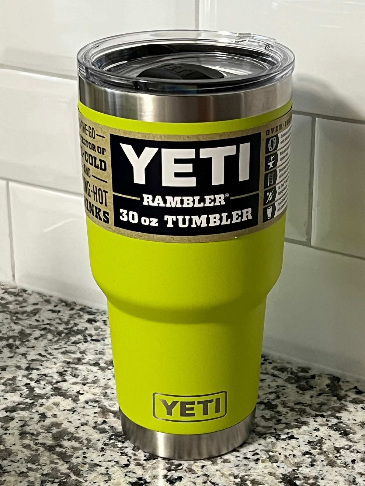 Yeti CHARTREUSE 30oz Rambler Cup LImited Edition RARE | eBay