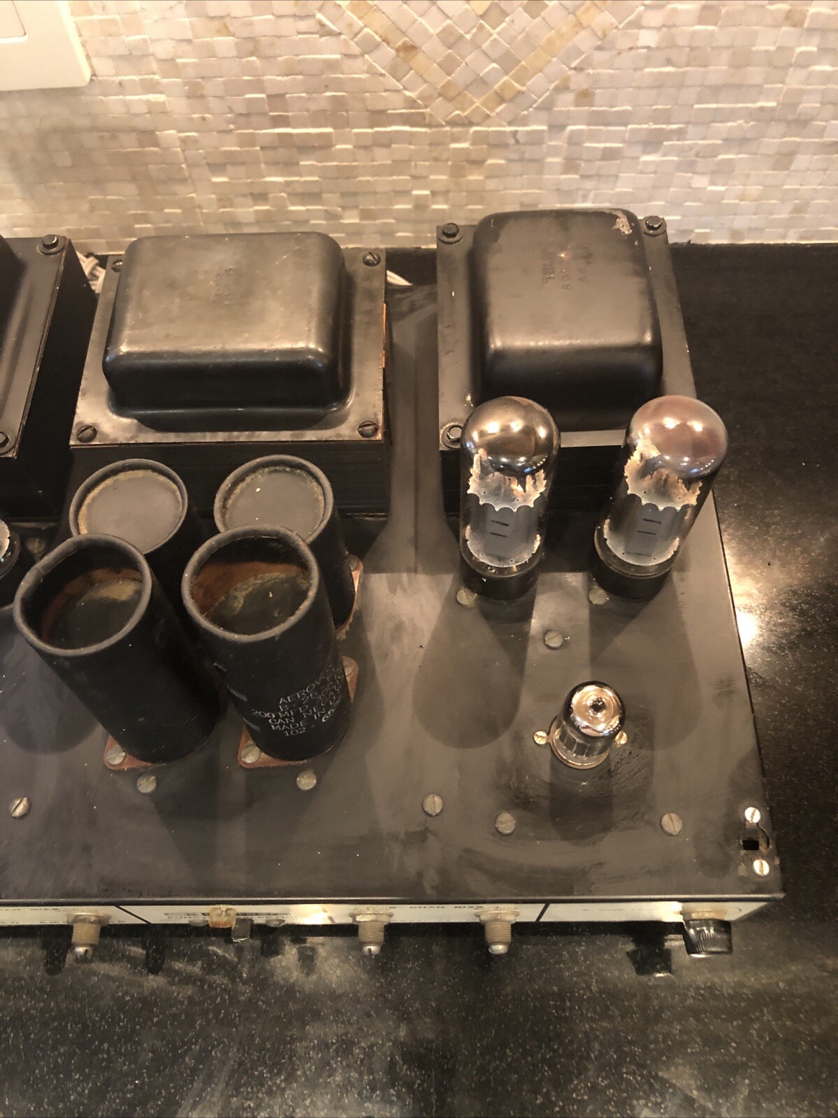 Heathkit AA-121 Daystrom 40 WPC Stereo Tube Amplifier Just Serviced ...
