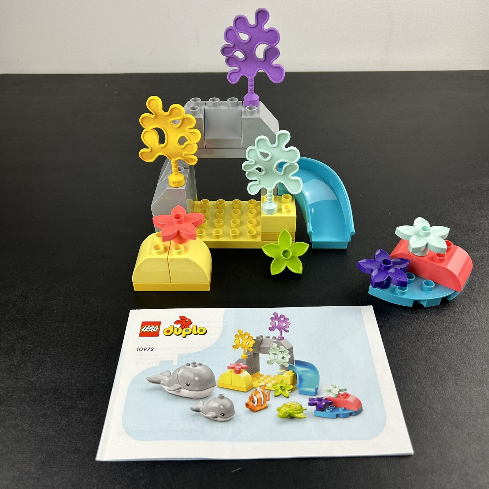 LEGO Duplo 10972 Coral Reef & Slide Pieces Only ~ Animals Not Included ...