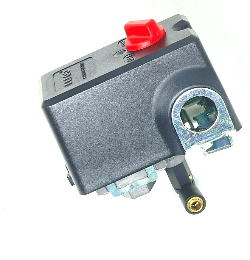 5Hp Air Compressor Pressure Switch 25 Amp 140 Psi On-175 Psi Off 1/4 ...