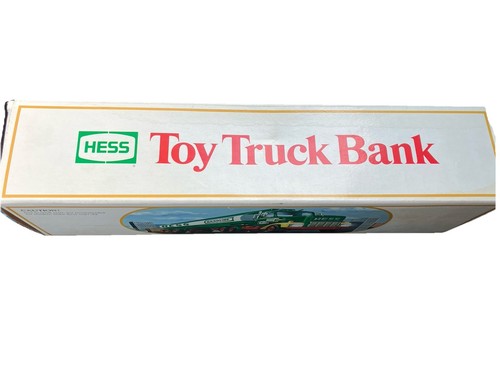 Vintage 1984 Hess Toy Fuel Tanker Truck Bank - Mint in Box Collectible ...