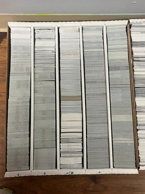 20lb + HUGE SPORTS CARD LOT! Thousands Of Cards! Entire 5 Row Box ...