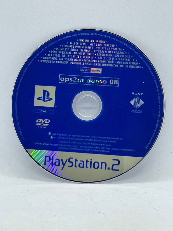 Official PlayStation 2 Magazine Demo 8 PS2 (CD) PAL DEUTSCH geprüft CD ...