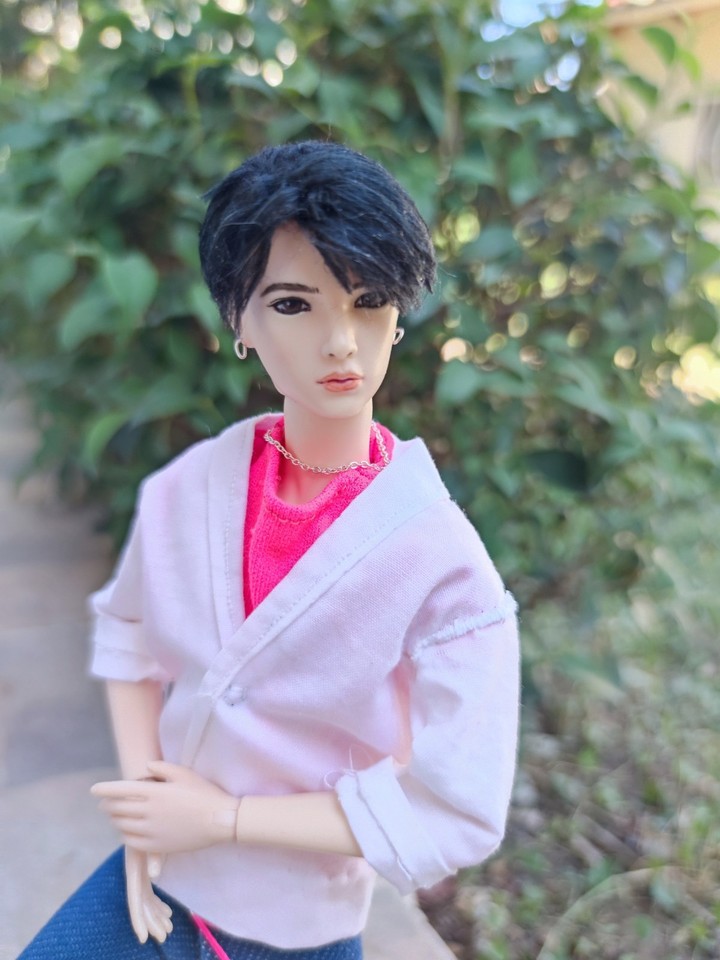 K-Pop Huntrix Demon Hunters -Saja Boys Jinu Bjd Ken Barbie Doll OOAK | eBay