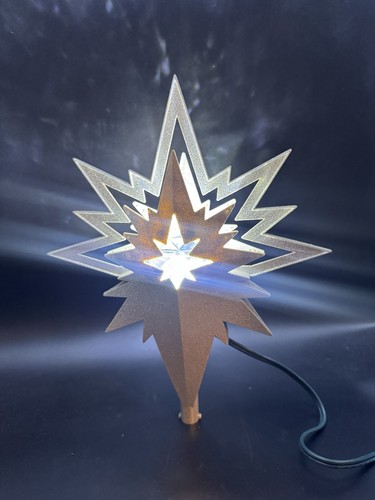Gemmy LightShow Lighted LEDs Projection Starburst Tree Topper ...