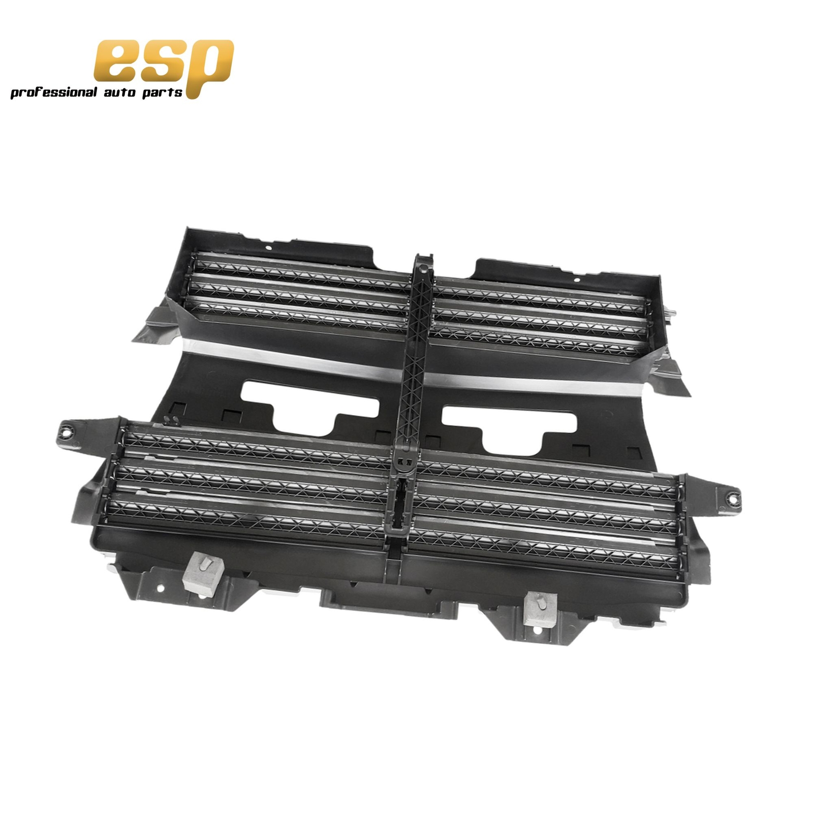 Front Radiator Shutter Assembly Black For 2013-2019 Ford Explorer ...