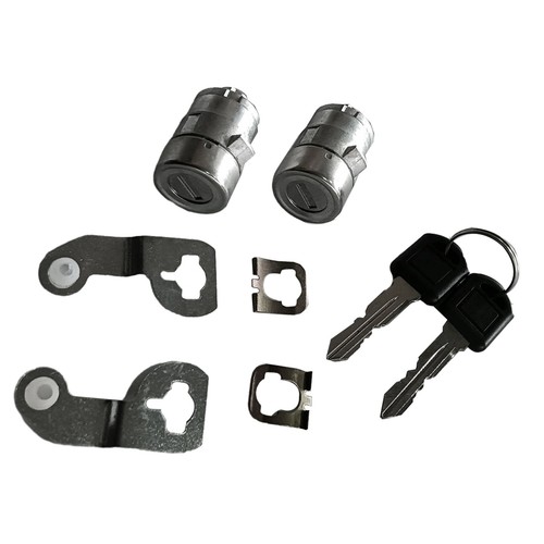 Door Lock Cylinder Set W/ Keys 15298924 For 01-06 GM CHEVY SILVERADO ...