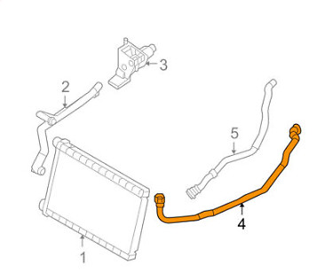 NEW BMW 3 E90 HEATER INLET HOSE 64219178427 9178427 | eBay