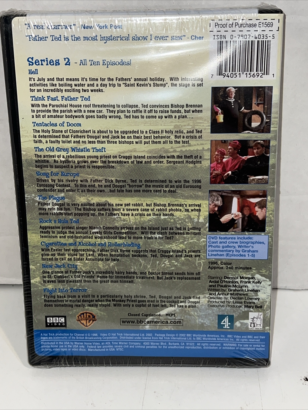 Father Ted: The Complete Series 2 (DVD, 2002, 2-Disc Set, Two Disc Set ...