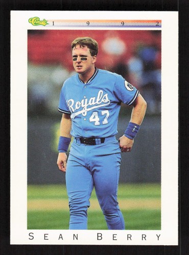1992 Classic I #T15 Sean Berry Kansas City Royals | eBay