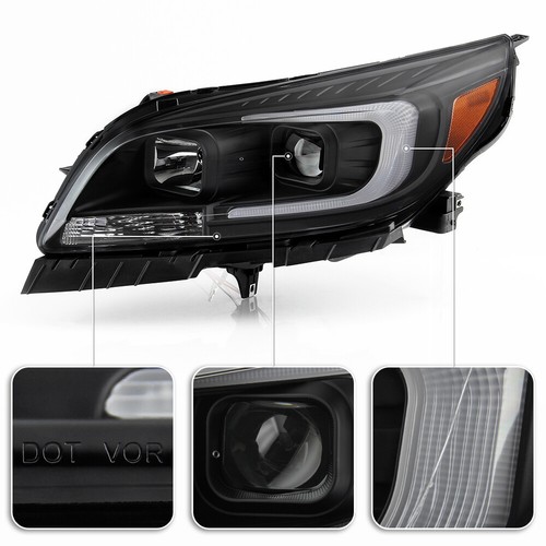 Car & Truck Lighting & Lamps 2013-2015 Chevy Malibu Black LED Tube ...