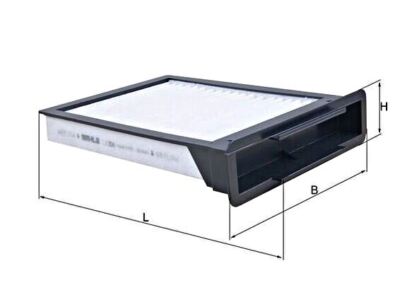 MAHLE Interior Air Filter For TOYOTA CITROEN PEUGEOT Aygo C1 107 6479A5 ...