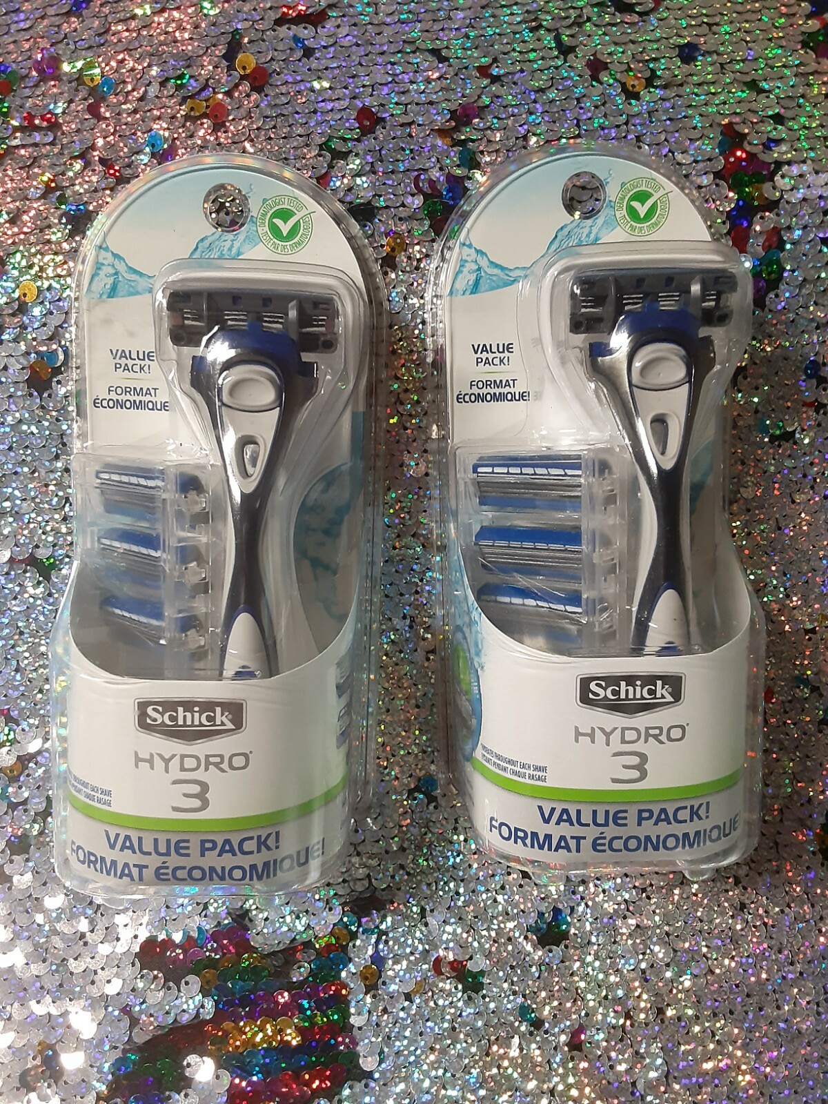 Lot 2,Schick Hydro 3 Razor Value Pack | eBay
